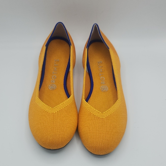 Rothy's | Shoes | Rothys Vibrant Yellow And Blue Flats | Poshmark